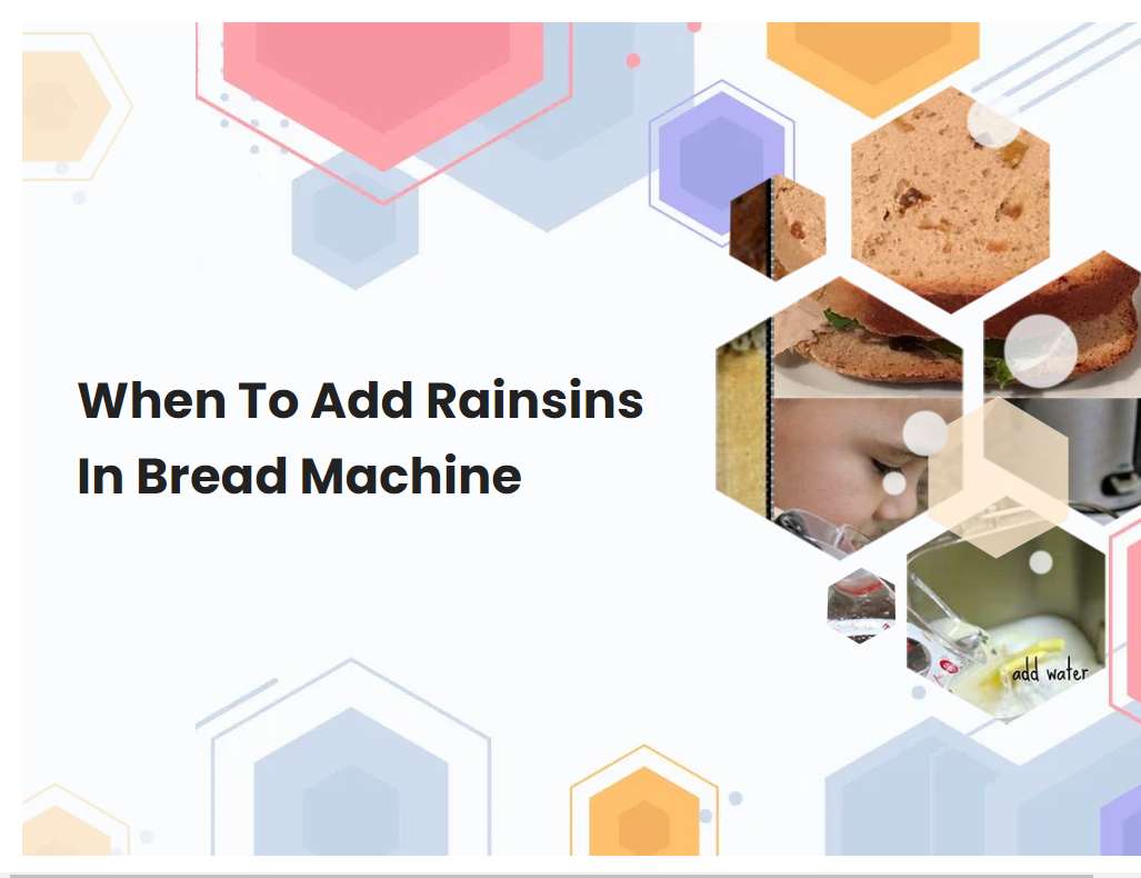 When To Add Rainsins In Bread Machine | breadmach.com