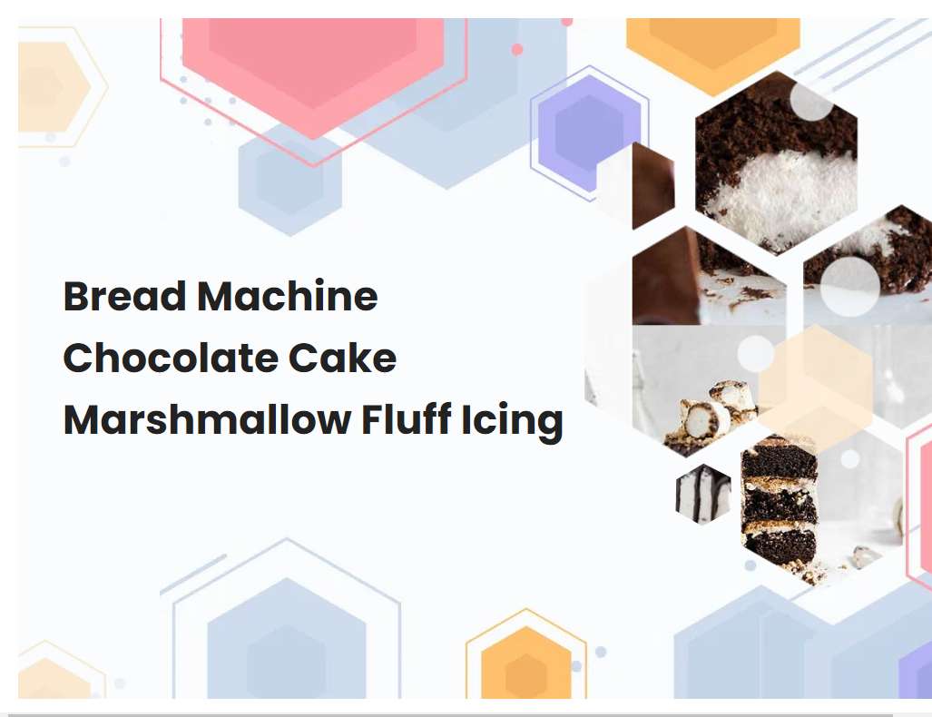 Bread Machine Chocolate Cake Marshmallow Fluff Icing Breadmach