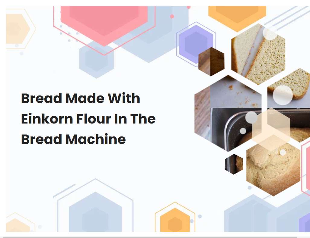 Bread Made With Einkorn Flour In The Bread Machine | breadmach.com