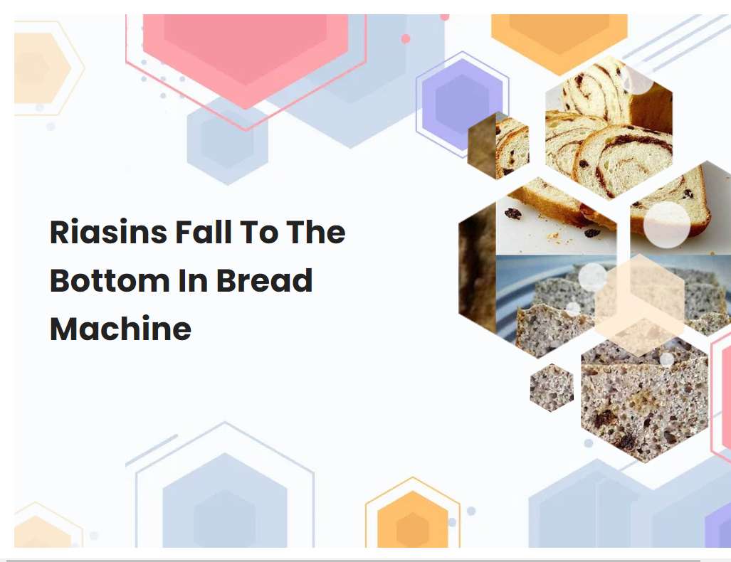 Riasins Fall To The Bottom In Bread Machine | breadmach.com