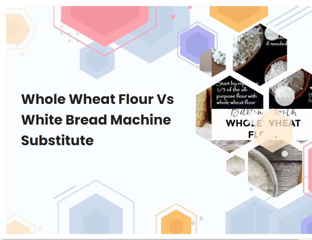 Whole Wheat Flour Vs White Bread Machine Substitute | breadmach.com