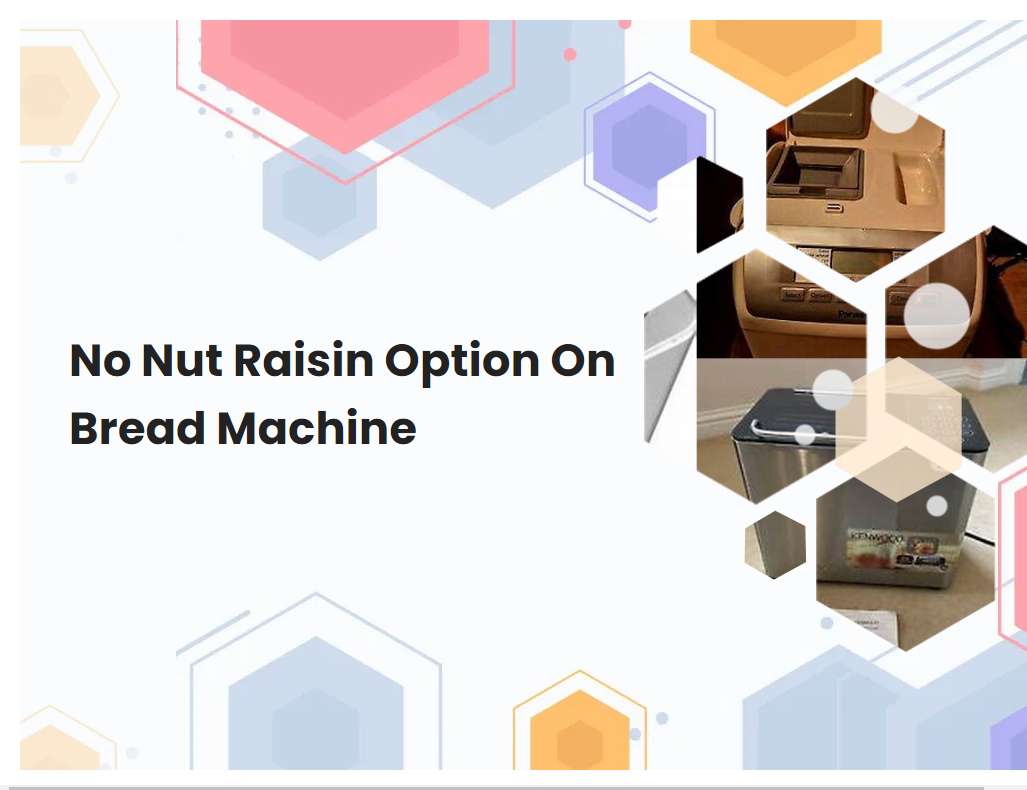 No Nut Raisin Option On Bread Machine | breadmach.com